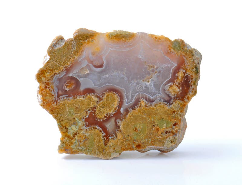 Agate with natural colors stock image. Image of white - 56725243