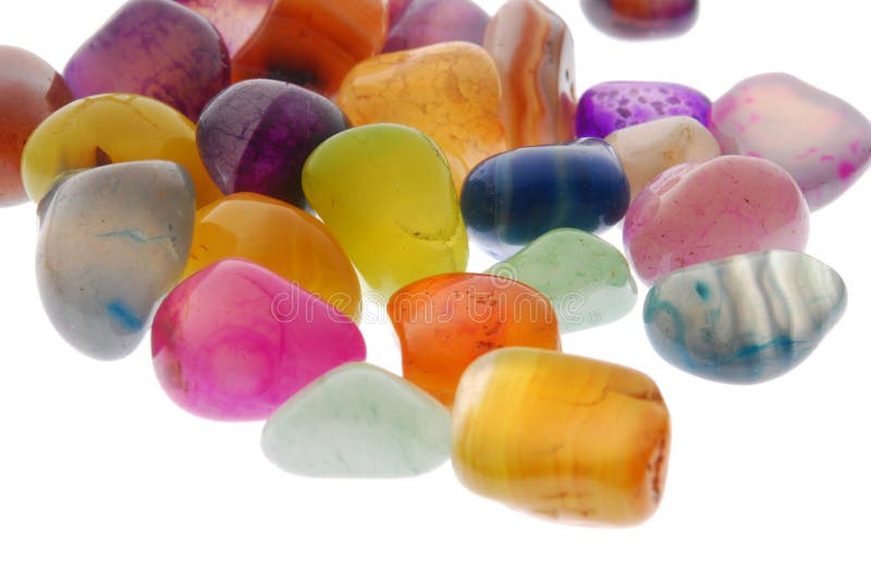 Agate natural stone stock photo. Image of crystal, color - 24814584