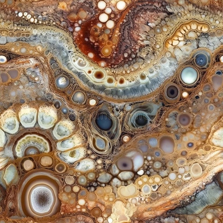 Agate Seamless Pattern, Repetition Texture Background of Natural Stone ...