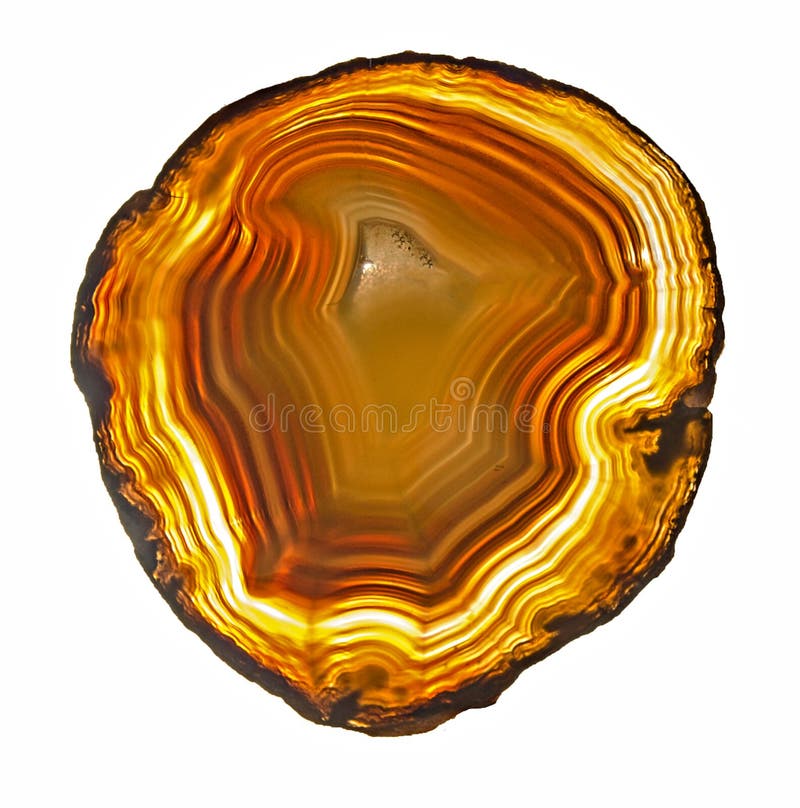 Agate slice stock photo. Image of volcanic, semiprecious - 83474960