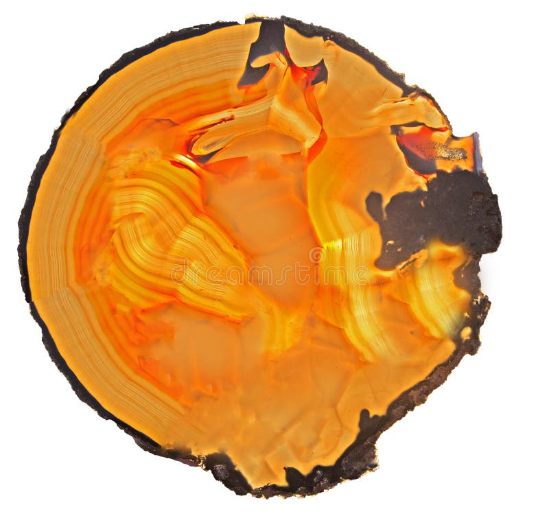 Agate slice stock image. Image of silica, quartz, stone - 83475745