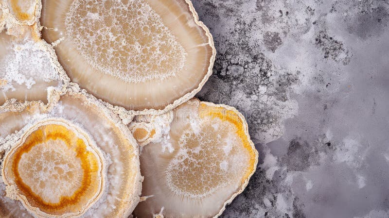 Agate Slices Showcase Unique Patterns Colors Stock Photos - Free ...