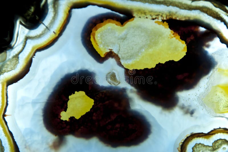 Agate stone stock photo. Image of crystal, pattern, mineral - 6369690
