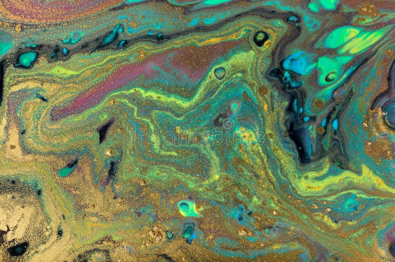 Agate Style Colorful Abstract Background. Stock Image - Image of ...