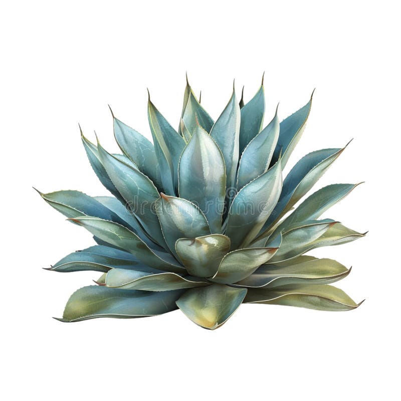 Agave Chiapensis on Transparent Background - Ai Generated Stock ...