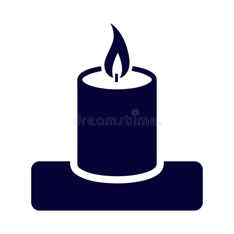 Age, Birthday Candle, Cake, Candle Icon Stock Vector - Illustration of ...