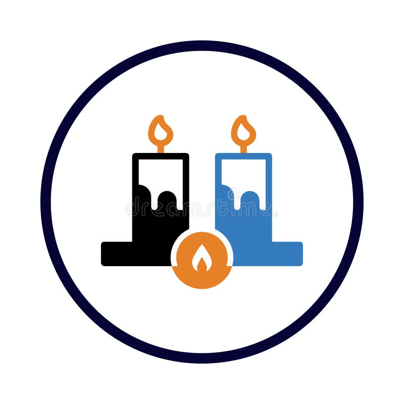 Age, Birthday Candle, Cake, Candle Icon Stock Vector - Illustration of ...