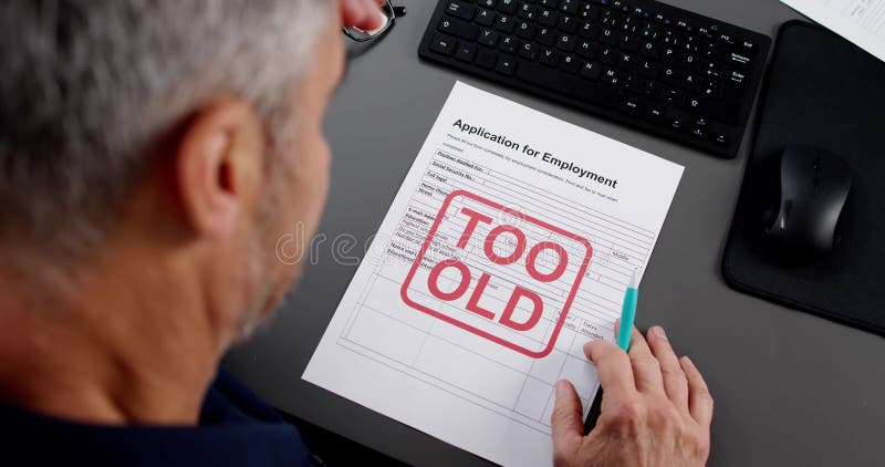 Age Discrimination Concept stock photo. Image of stereotype - 306053674