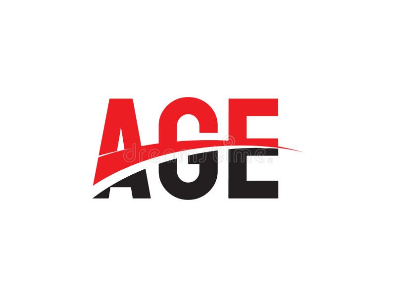 AGE Letter Initial Logo Design Vector Illustration Stock Vector ...