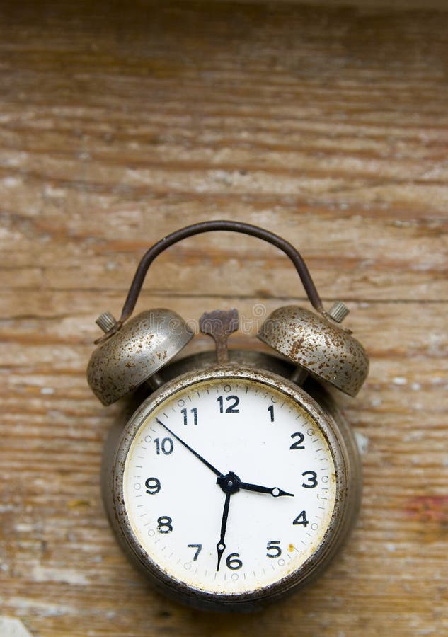 Vintage clock closeup stock photo. Image of looking, brown - 4794106