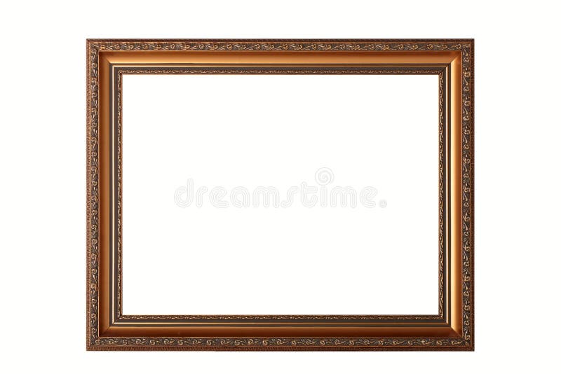Age-old Frame for Pictures. Stock Image - Image of photograph, aged ...