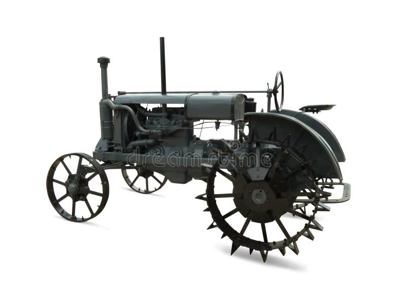 Age-old tractor stock image. Image of engineer, engineering - 5610257