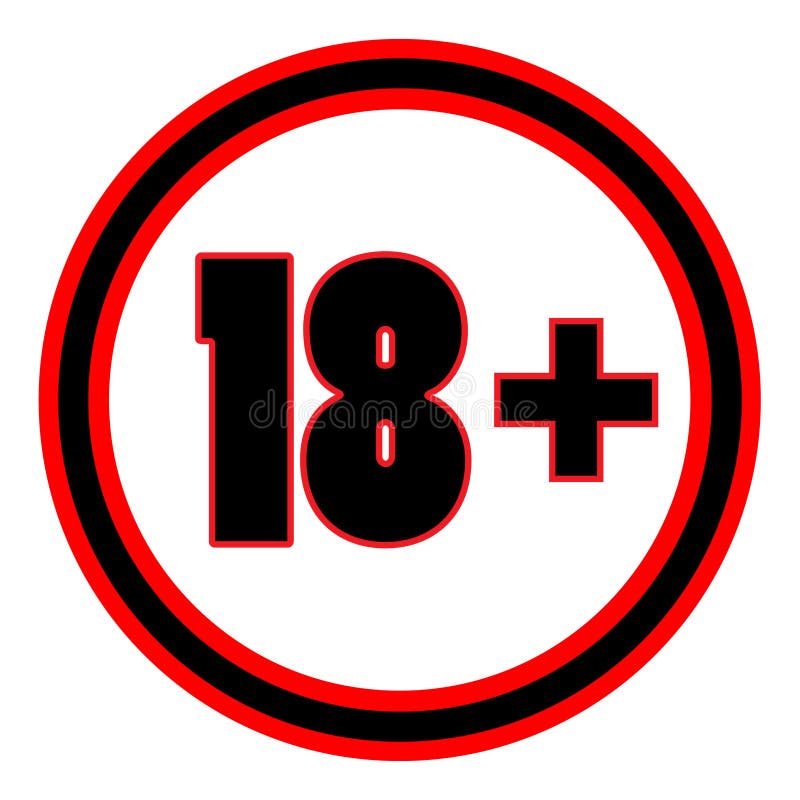 Age-restricted Access Logos Stock Illustration - Illustration of adult ...