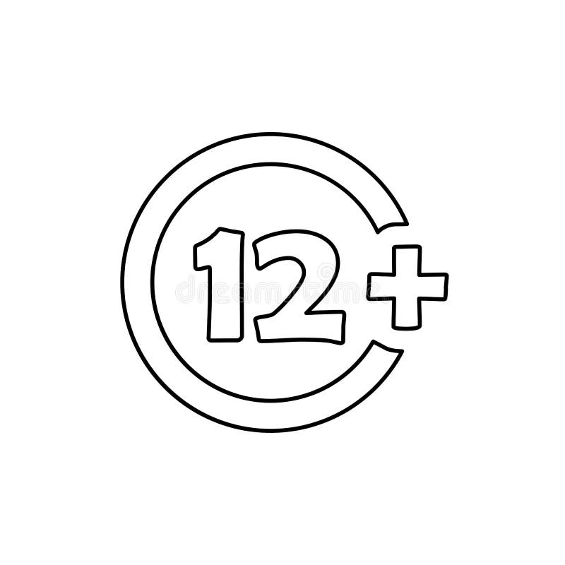 Age Restriction Icons Stock Illustrations – 461 Age Restriction Icons ...