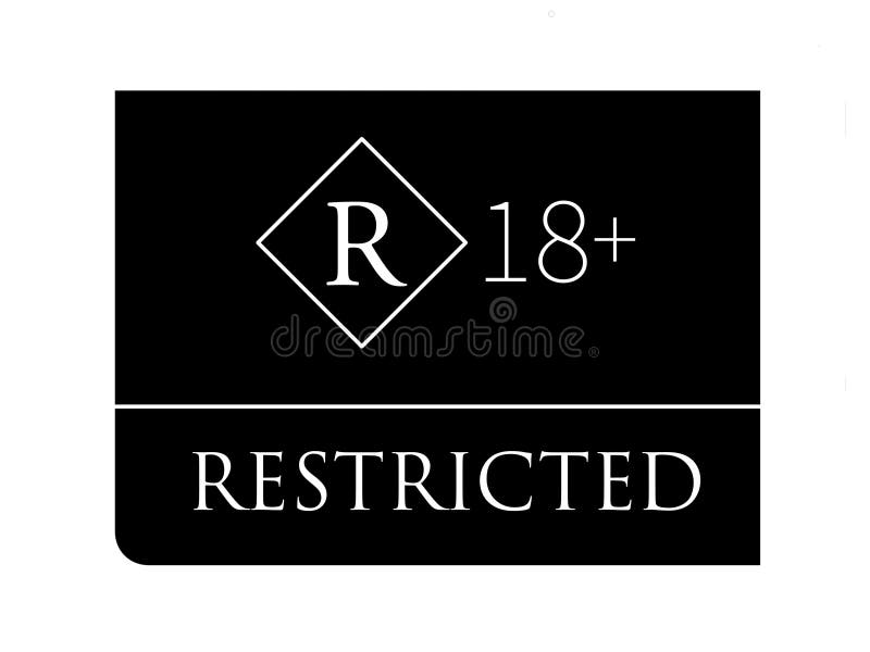 Rated R Stock Illustrations – 8 Rated R Stock Illustrations, Vectors ...