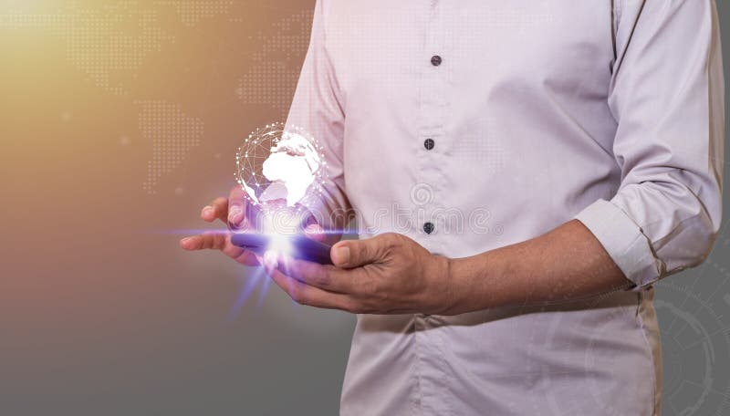 Age of Technology People`s, Use of Technology in the Modern Era Stock ...