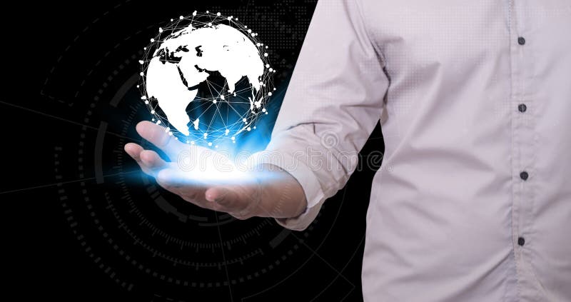 Age of Technology People`s, Use of Technology in the Modern Era Stock ...