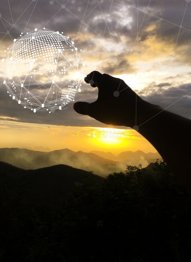 Age of Technology People`s, Use of Technology in the Modern Era Stock ...