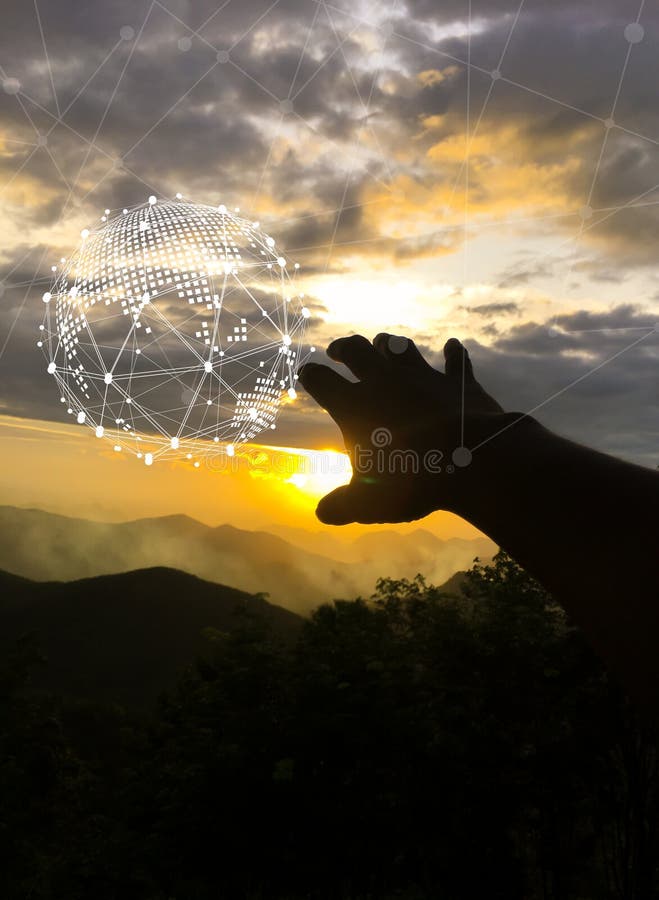 Age of Technology People`s, Use of Technology in the Modern Era Stock ...