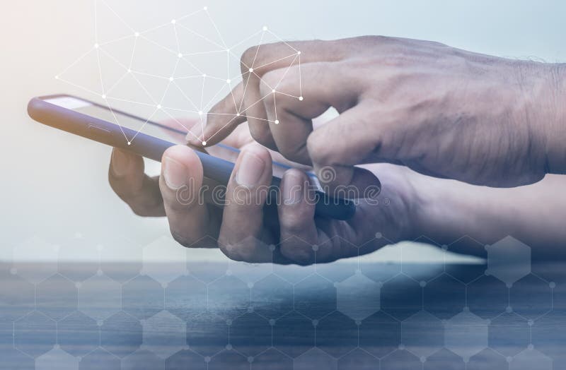 Age of Technology People`s, Use of Technology in the Modern Era Stock ...