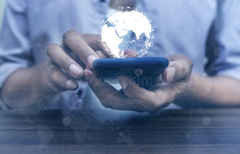 Age of Technology People`s, Use of Technology in the Modern Era Stock ...