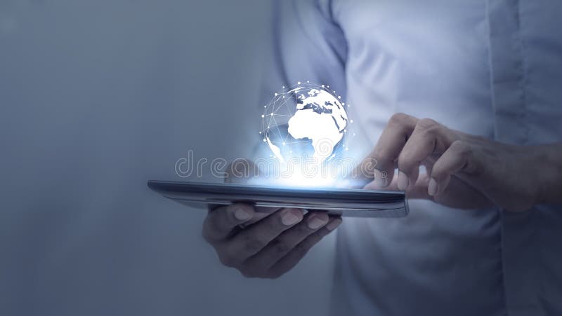 Age of Technology People S, Use of Technology in the Modern Era Stock ...