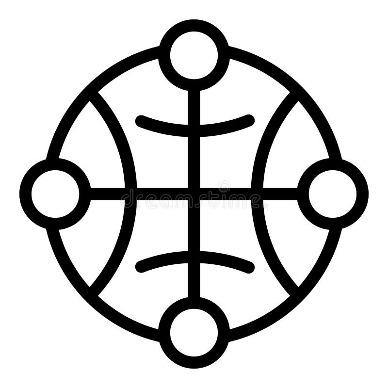 Age Trend Person Icon Outline Vector. Human Team Stock Vector ...