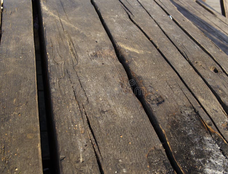 Aged Antique Wooden Sepia Panel Stock Image - Image of break, table ...