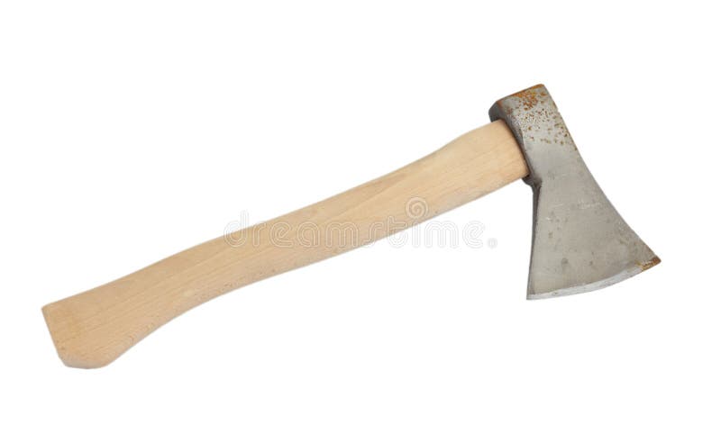 Old Pick Axe Breaking Rock Isolated. Stock Image - Image of mining ...
