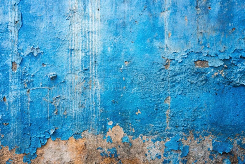 Aged Blue Wall Background for Vintage or Rustic Design Stock ...