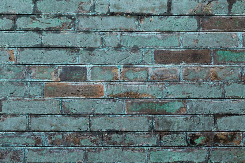 Aged Brick Texture. Retro Brick Wall Background Aged by Weather Stock ...