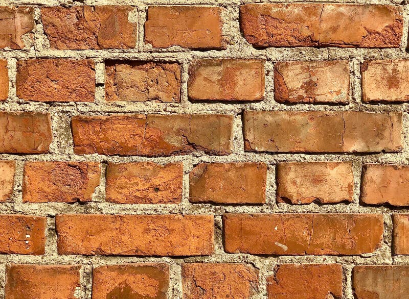 Aged Brick Wall stock photo. Image of block, construction - 193624840