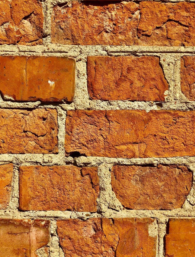 Aged Brick Wall stock photo. Image of block, construction - 193624840