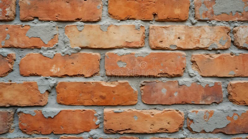 Aged Brick Wall Texture, Rustic, Weathered Red High Quality Image Stock ...