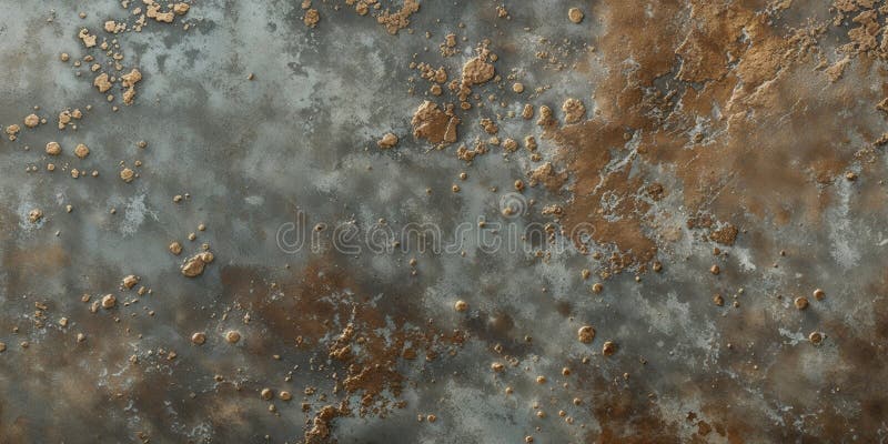 Aged Bronze Texture with Tarnished Patina and Weathered Oxidation Spots ...