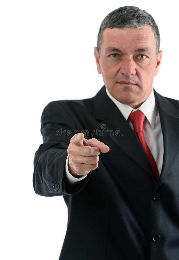 Angry businessman stock photo. Image of formal, groomed - 2465354