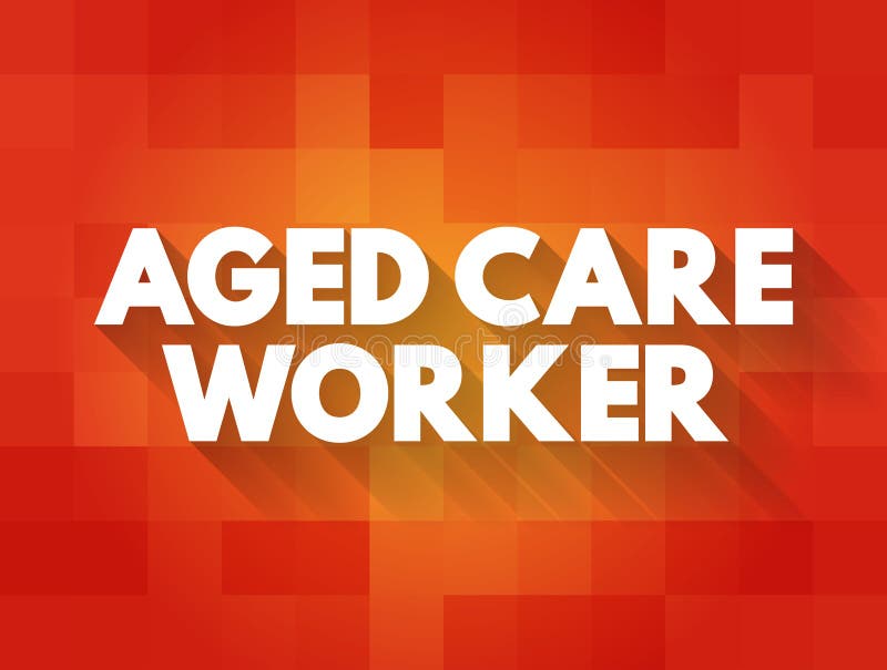 Aged Care Icons, Signs, Outline Symbols, Concept Linear Illustration ...