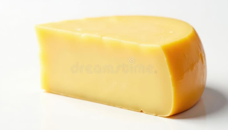 Aged Cheddar Wheel, Creamy Texture, White Backdrop, Breakfast, White ...