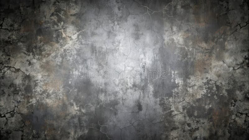 Aged Concrete Wall Texture Dark Gray, Cracked Surface with Subtle Color Variations. Generative ...