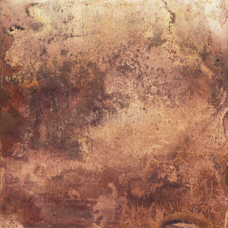 Old copper texture stock image. Image of grunge, industrial - 158036889