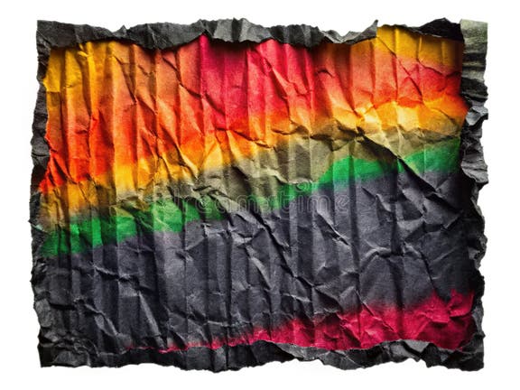 Aged Corrugated Cardboard Sheet a Distressed Texture Background for ...