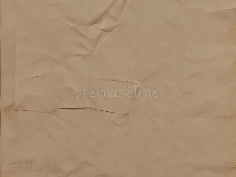 Aged and Crumpled Colored Parchment Paper Background Stock Illustration ...