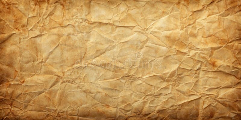 Aged Crumpled Paper Texture a High-resolution Image Showing the Deeply ...