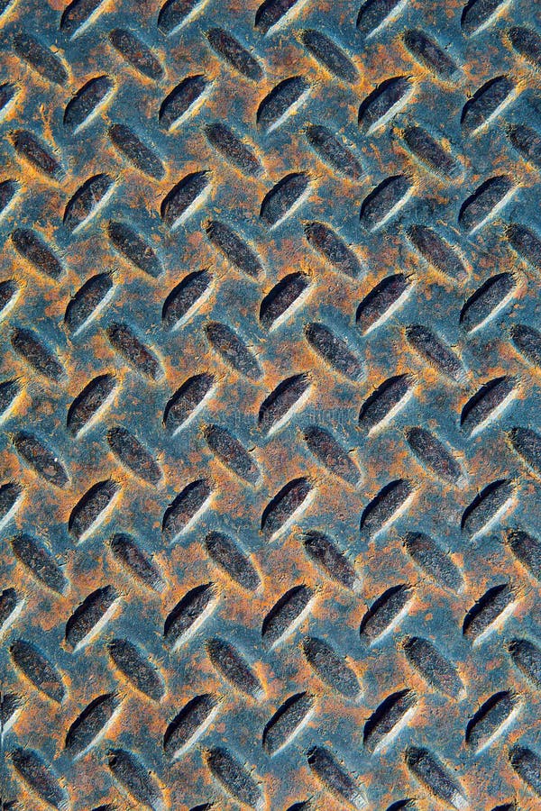 Aged Diamond Metal Texture Pattern Used As Abstract Background Stock ...