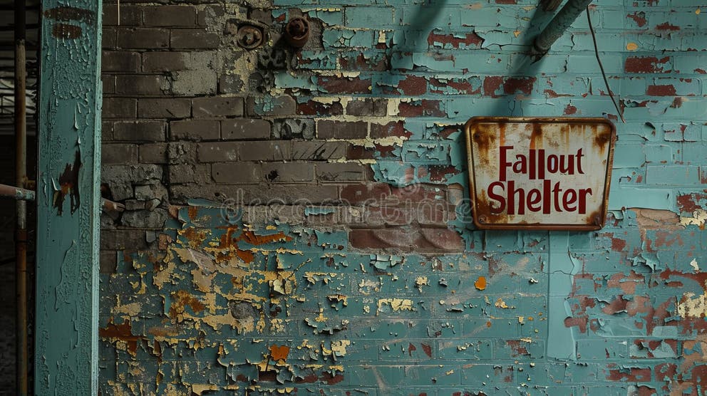 Fallout Shelter Sign Stock Illustrations – 140 Fallout Shelter Sign ...