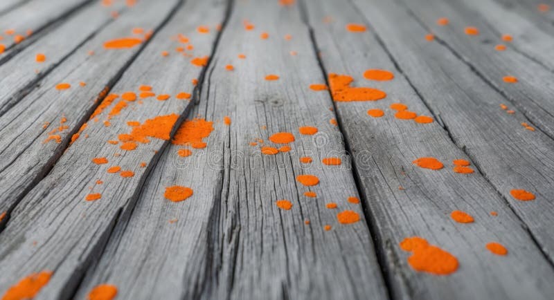 Aged Gray Wood Texture Orange Spots Stock Photos - Free & Royalty-Free ...