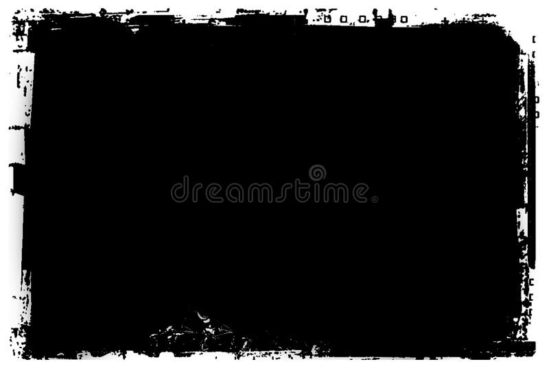 Grunge aged border stock illustration. Illustration of weathered - 169307