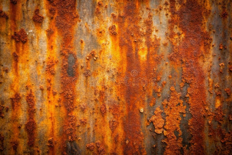 Aged Iron Sheet with Authentic Rust Details Creating a Unique Wallpaper ...