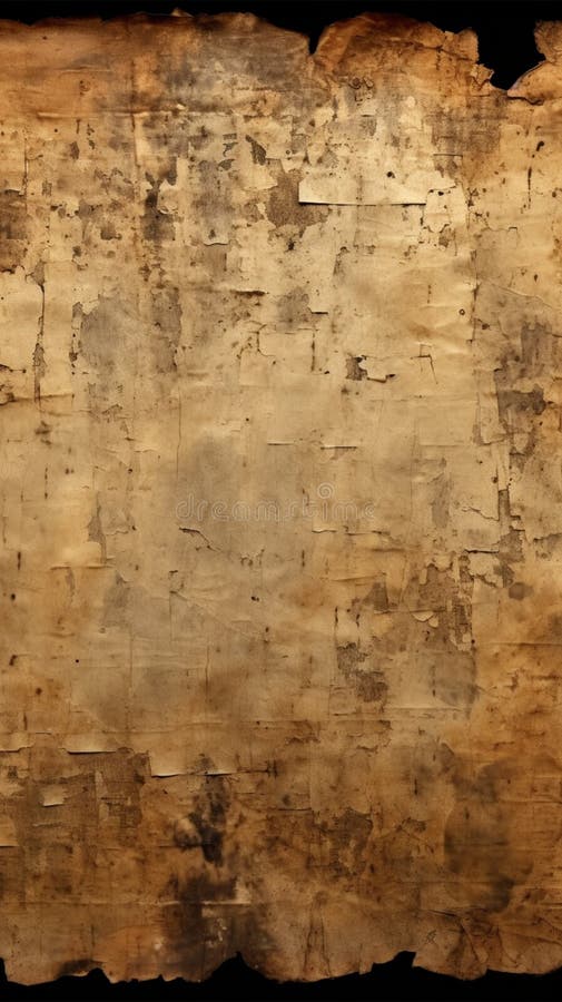 Aged Manuscript Texture with Weathered, Shadowy Edges Stock ...