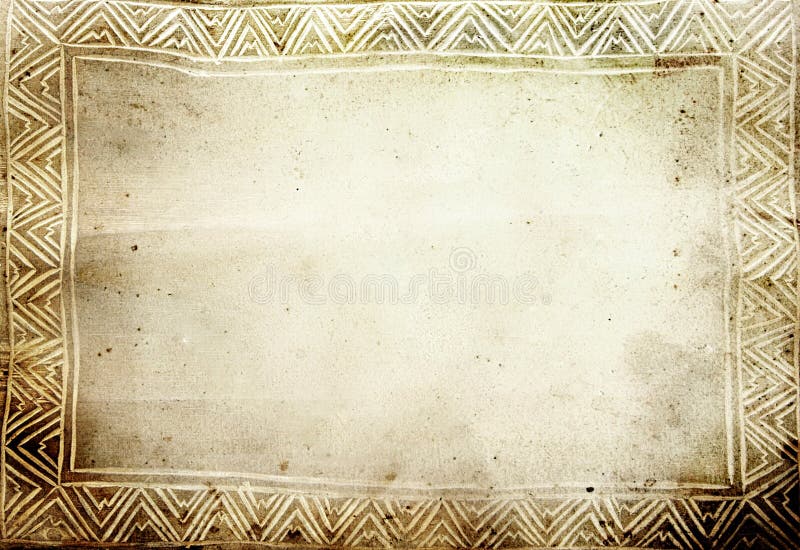 Aged paper stock illustration. Illustration of frame, aging - 105215